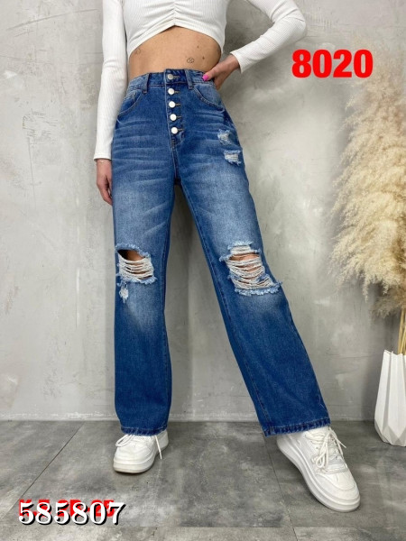 Джинсы клёш трубы купить в Садовод интернет магазин Артикул Джинсы клёш трубы 585807 Контейнер